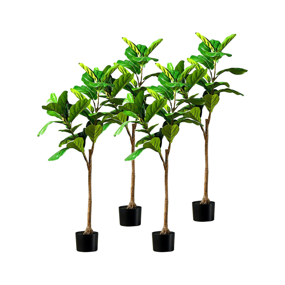 SOGA 4X 120cm Green Artificial Indoor Qin Yerong Tree Fake Plant Simul