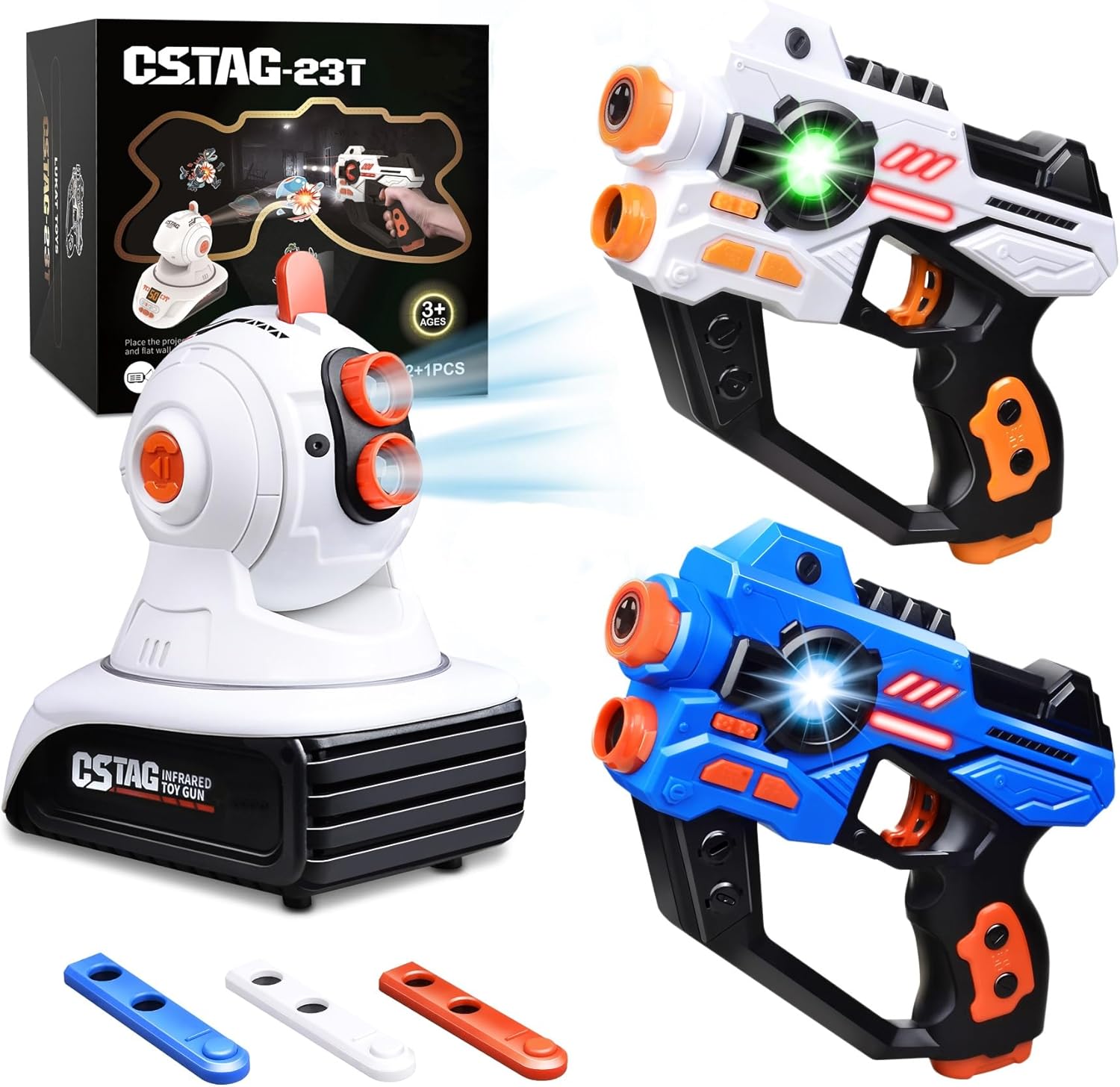 Advanced Laser Tag Guns with Projector