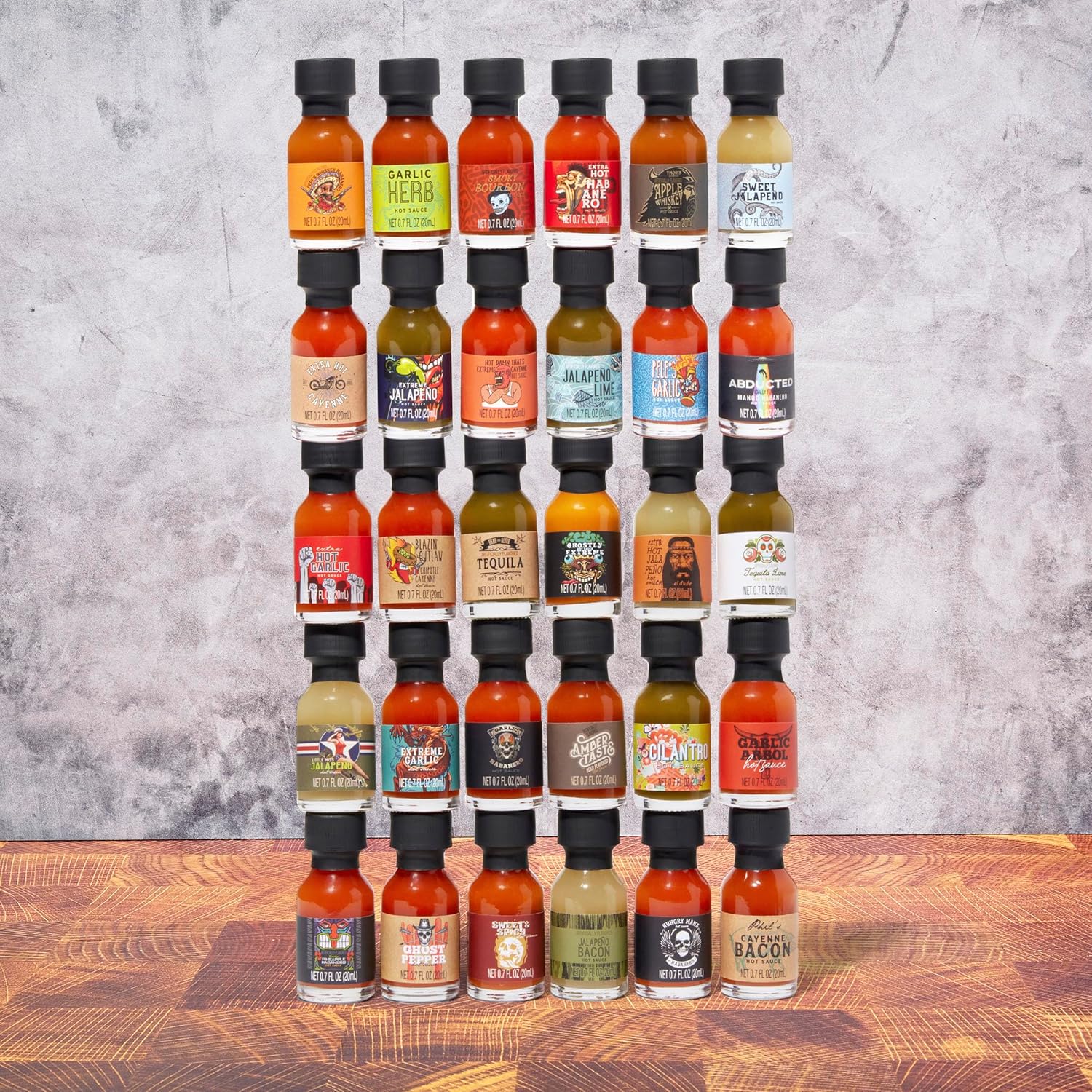 Thoughtfully Gourmet, Master Hot Sauce Collection Sampler Gift Set, In