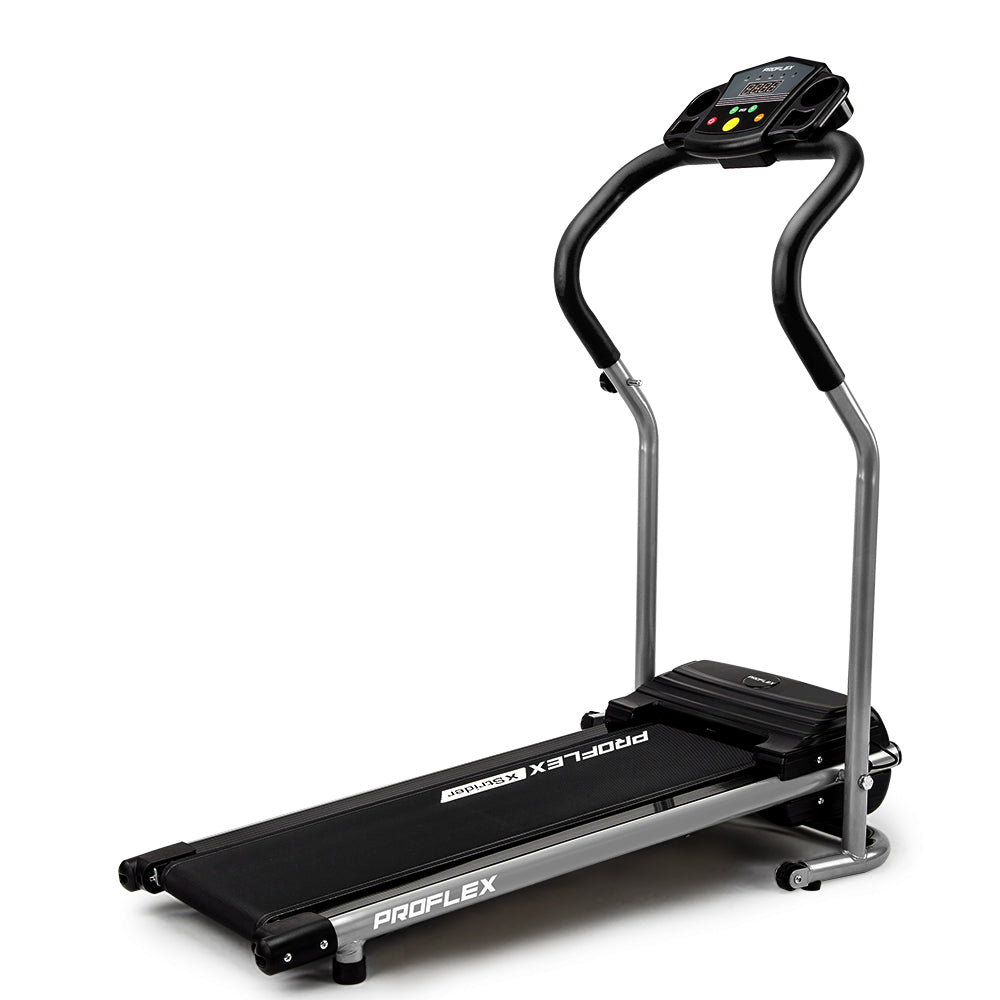 PROFLEX Mini Walking Electric Treadmill Compact Exercise Machine Fitne