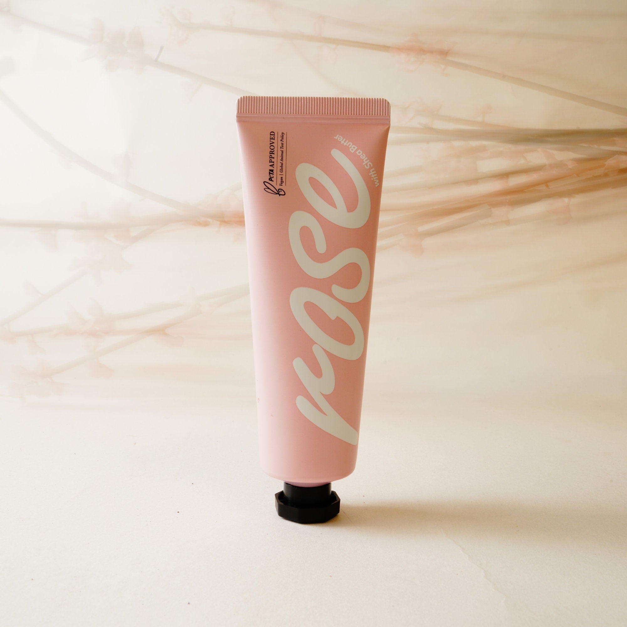 Vegan Rose Water Hand Cream - 1.5oz Tube
