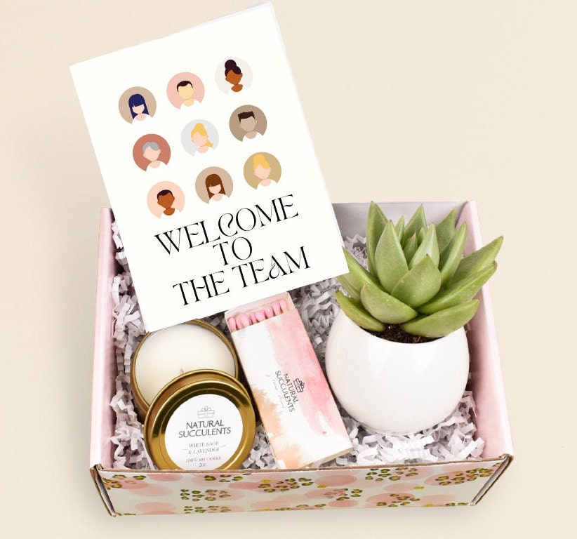 New Employee Gift Box, Welcome To The Team Gift Set, Employee Welcome