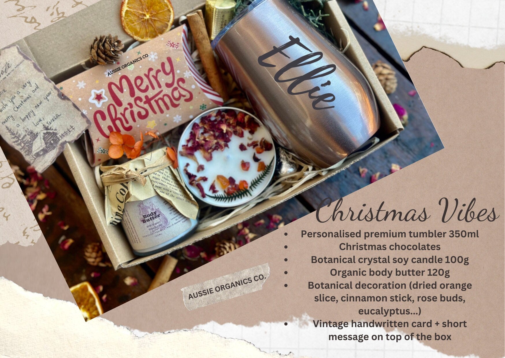Eco-Friendly Christmas Pamper Gift Box