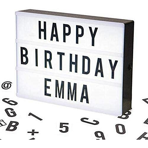 Vintage LED Cinema Light Board for Events