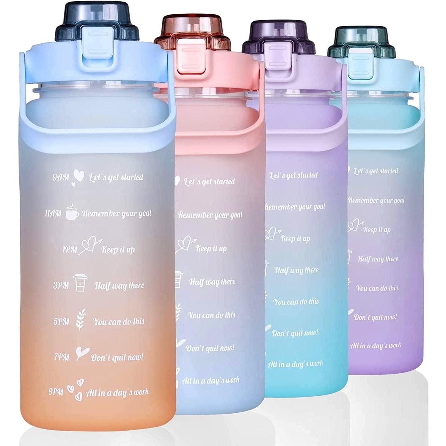 Motivational 2L Water Bottle - BPA Free