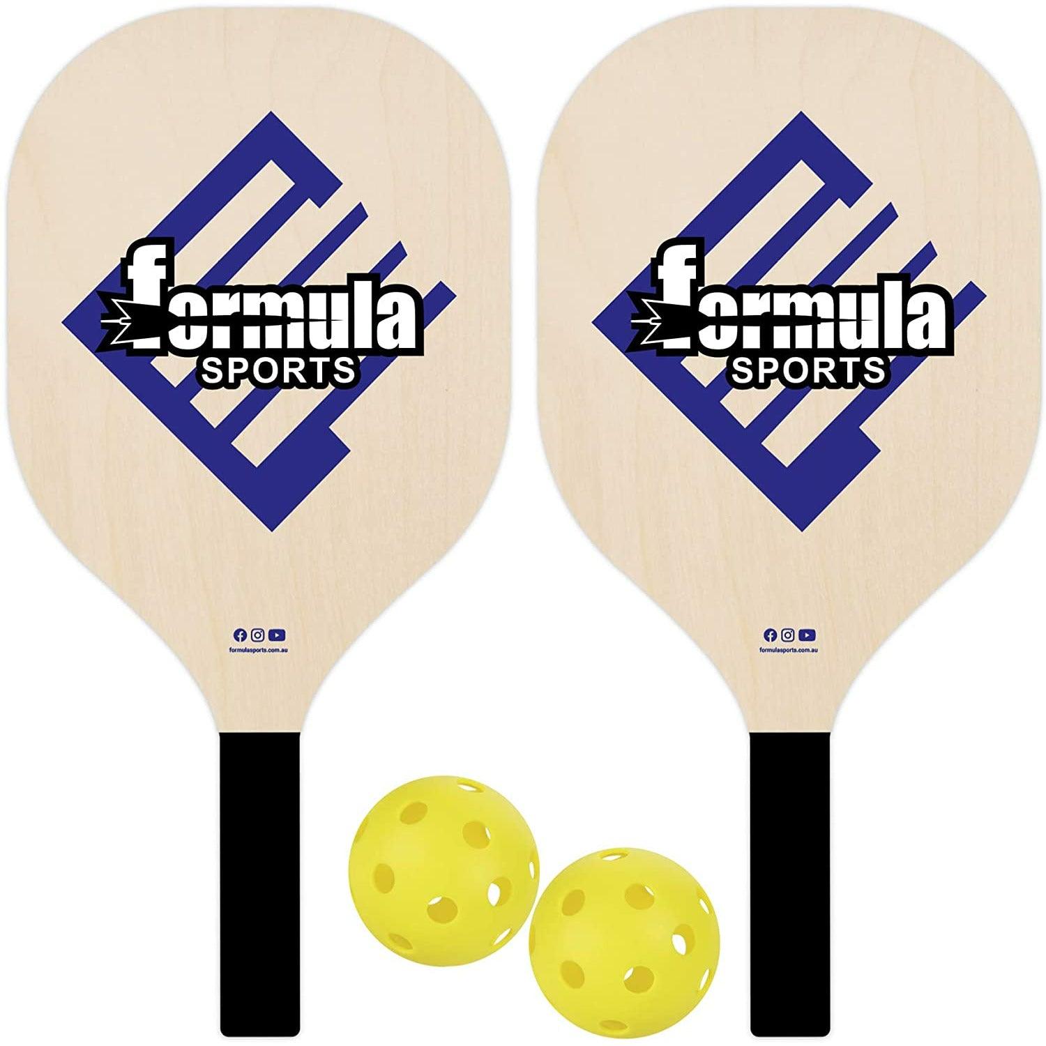 Formula Sports - Pickleball Outdoor Paddle Set - Complete with 2 Paddl