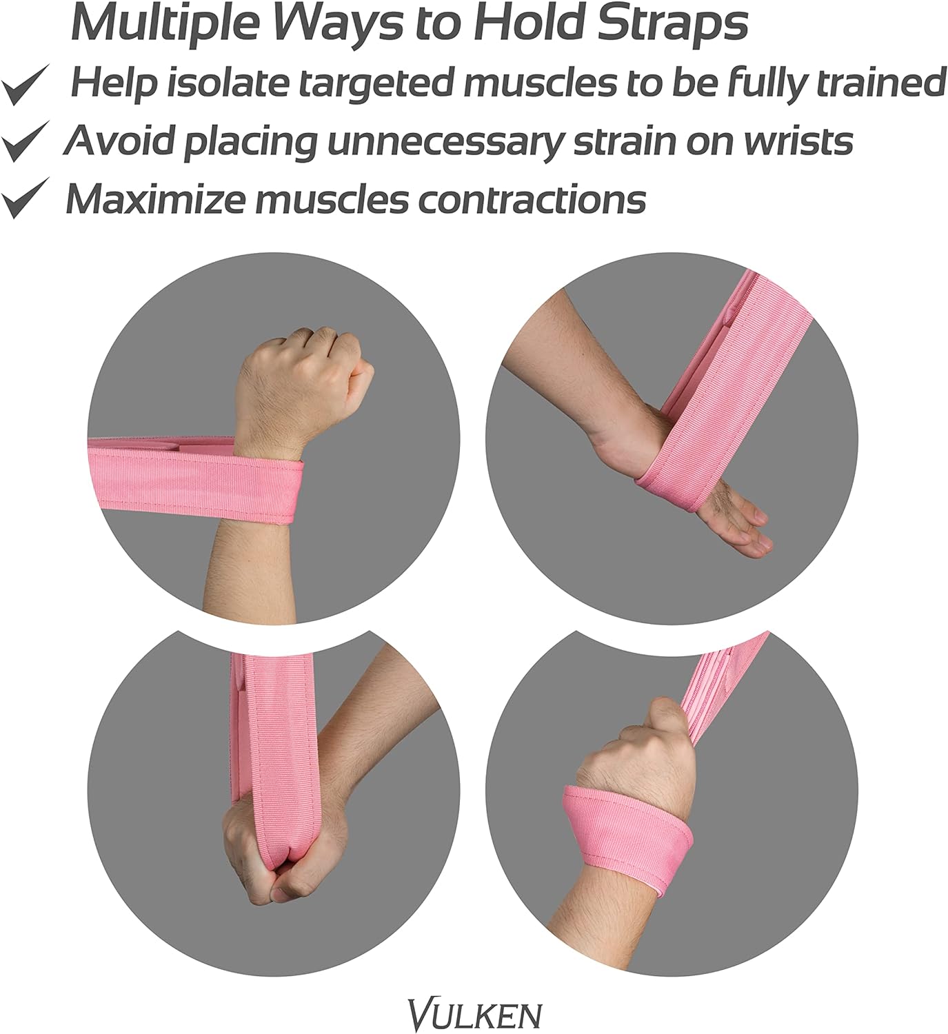 Vulken Tricep Rope - Dual Lengths for Versatile Training