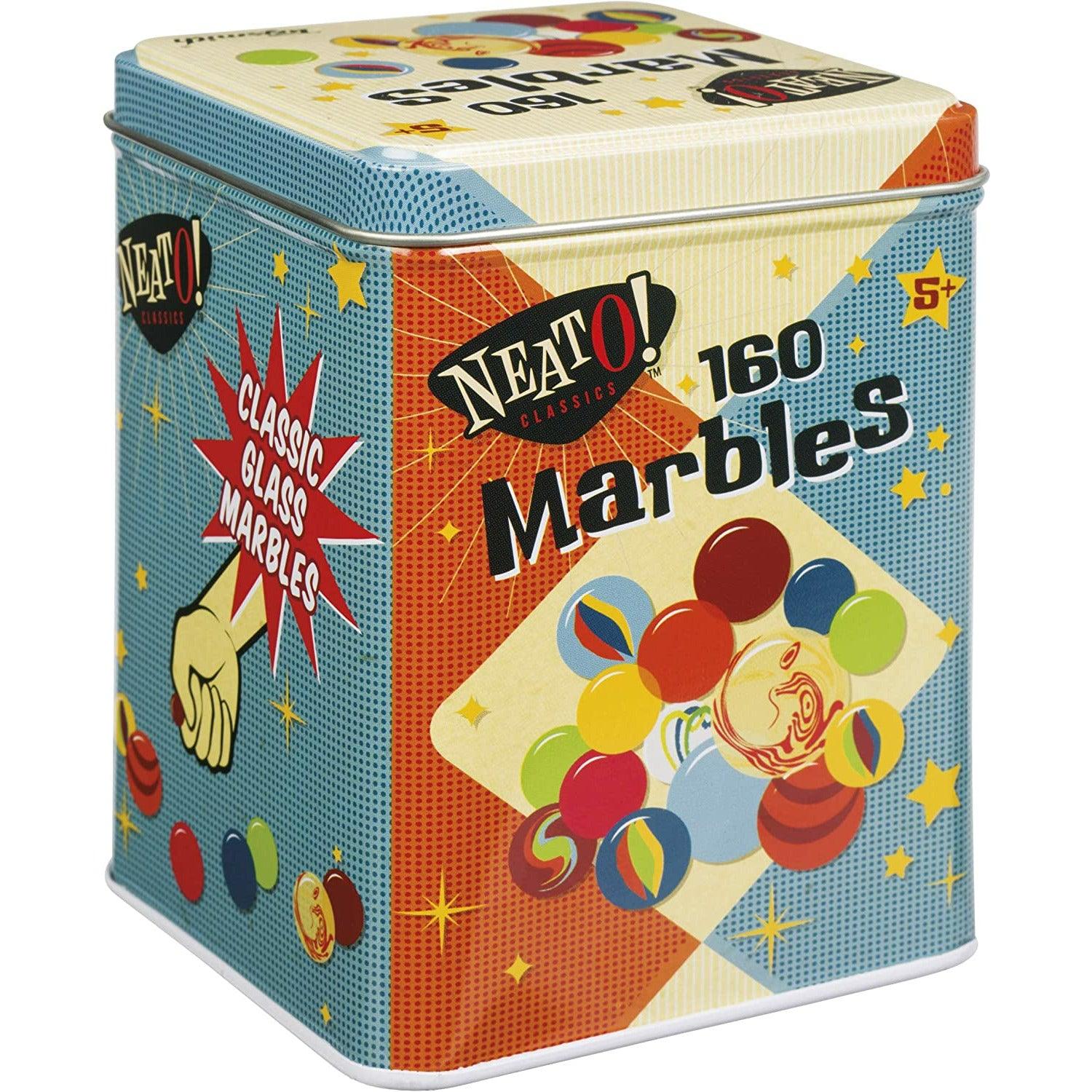 Toysmith Marbles in a Tin Box