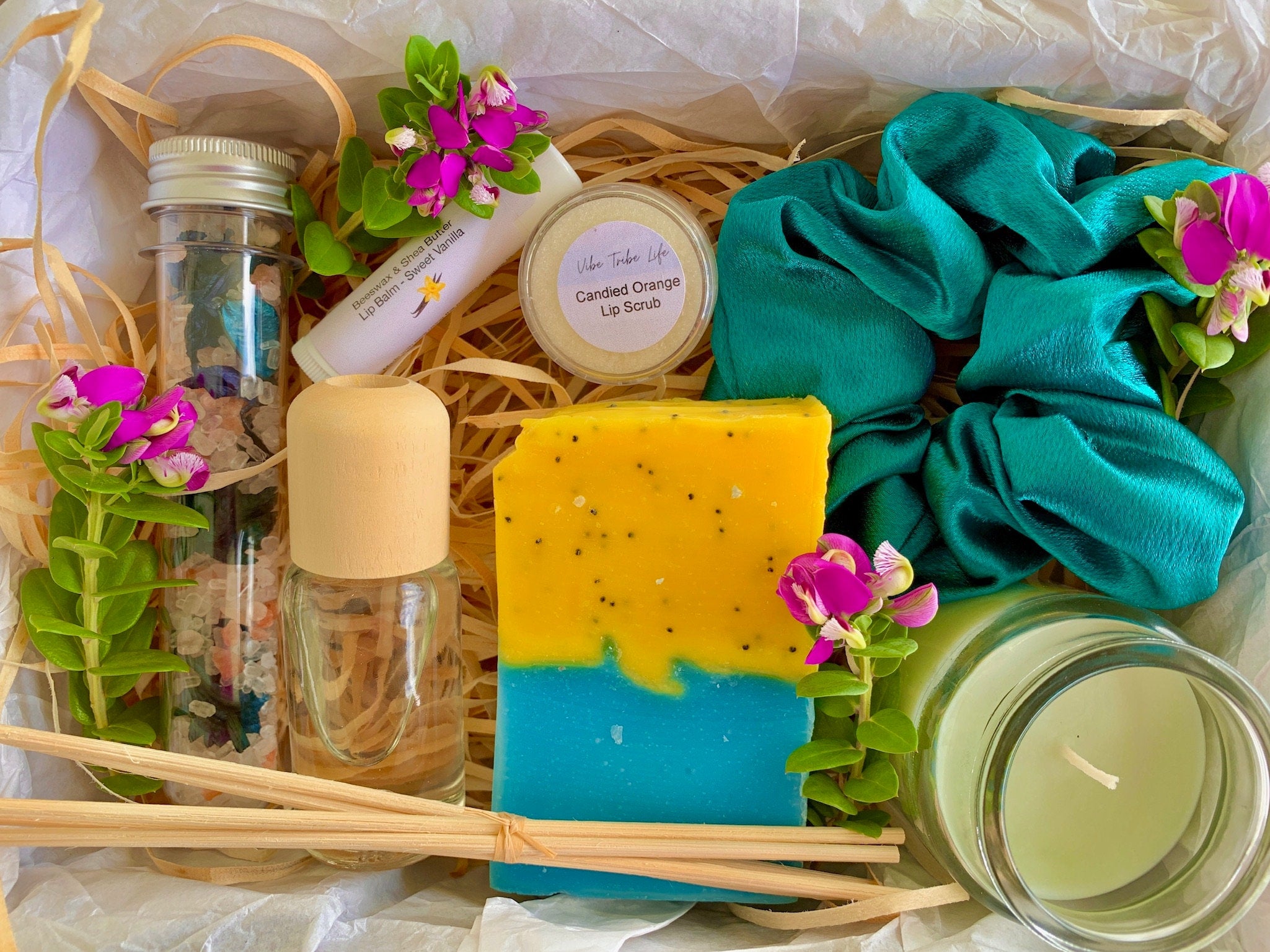 COCONUT MINT Self Care Gift Hamper Set | Pamper Self Care Christmas Gi